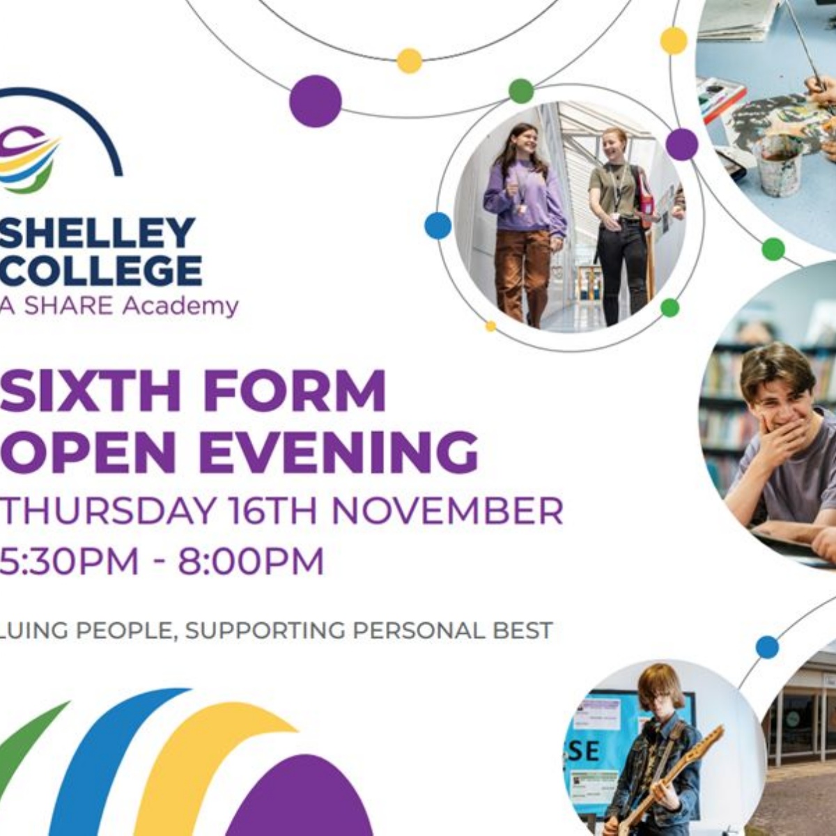 Shelley College, A SHARE Academy - Sixth Form Open Evening